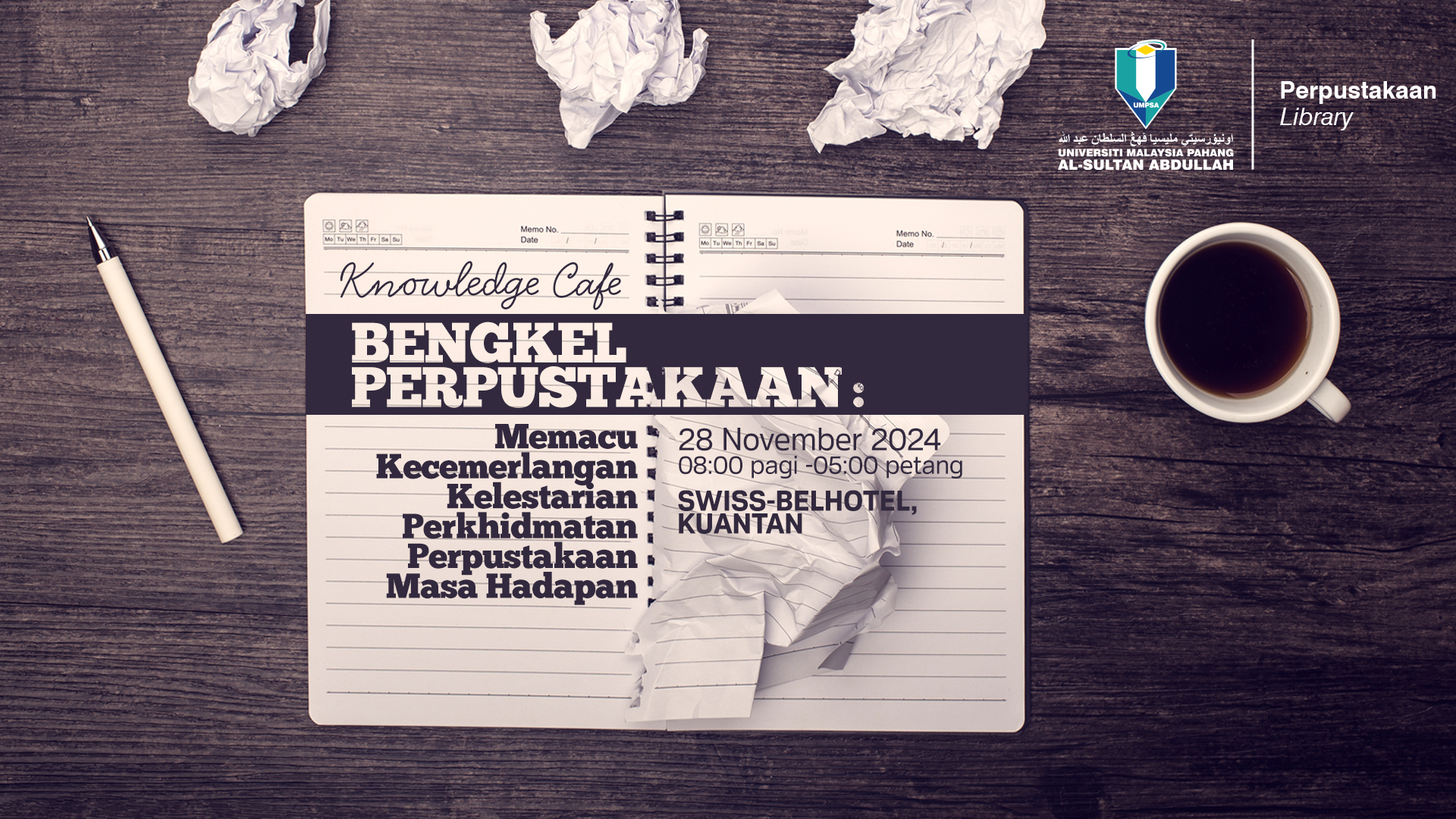 UMPSA Library Official - Knowledge Café Methods and Padlet Applications ...